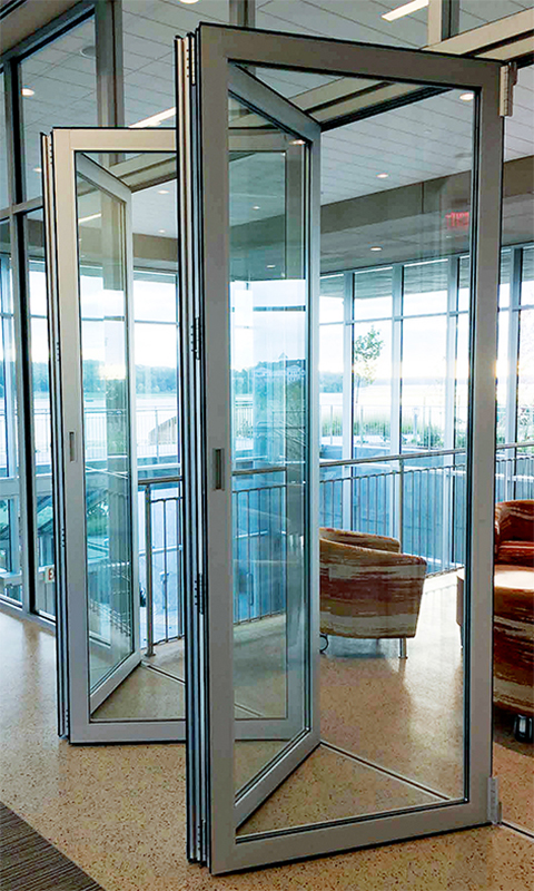 Folding Glass Walls (Bifold Doors) - Solar Innovations