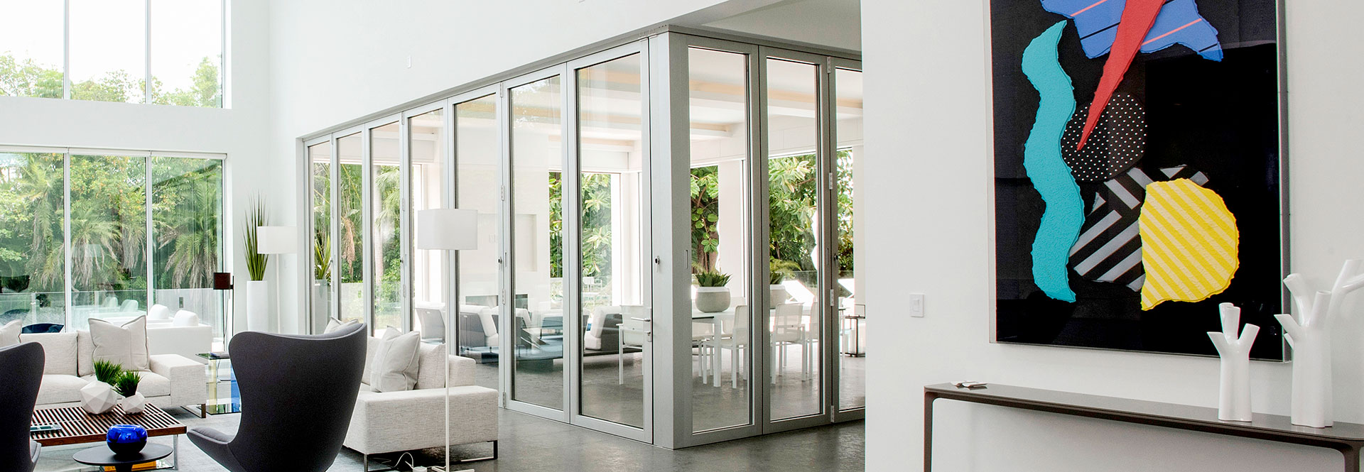 Folding Glass Walls (Bifold Doors) - Solar Innovations