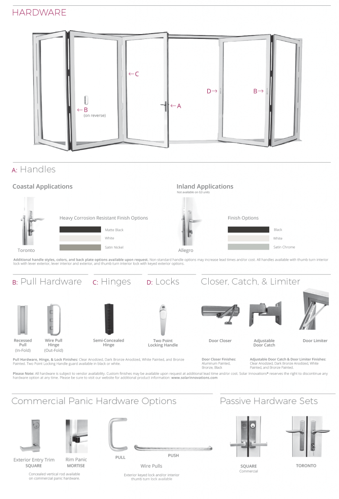Residential Folding Glass Walls - Solar Innovations