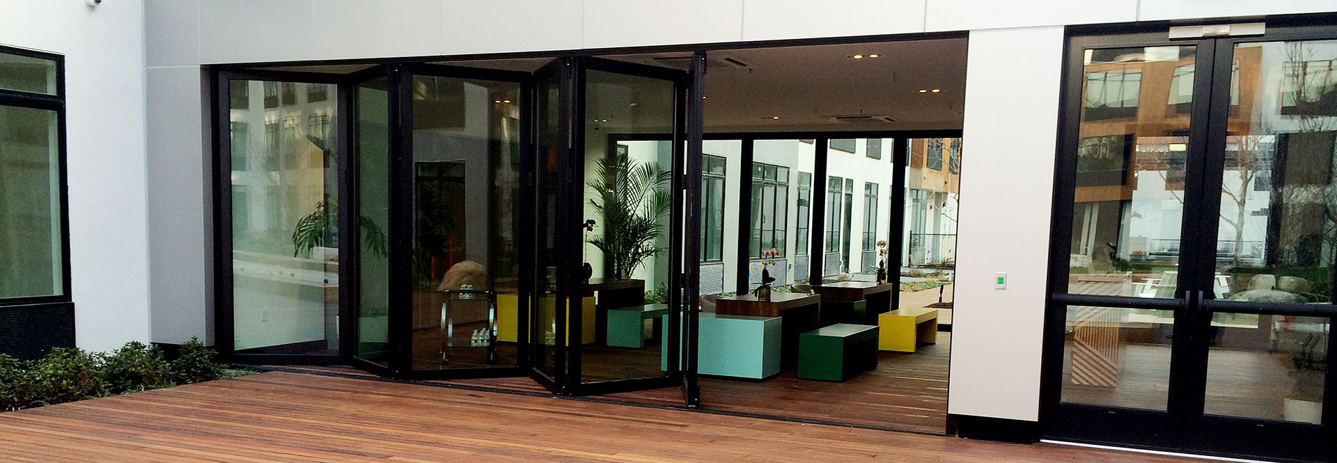 Folding Glass Walls (Bifold Doors) - Solar Innovations