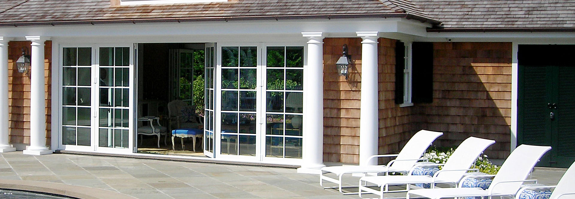Folding Glass Walls (Bifold Doors) - Solar Innovations