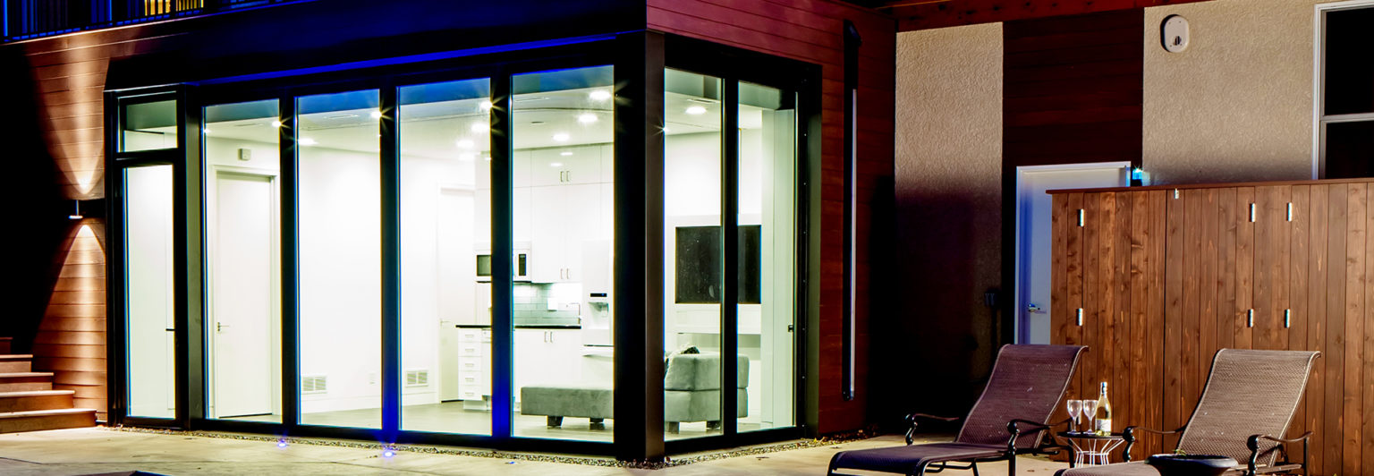 Slide & Stack Glass Walls - Solar Innovations